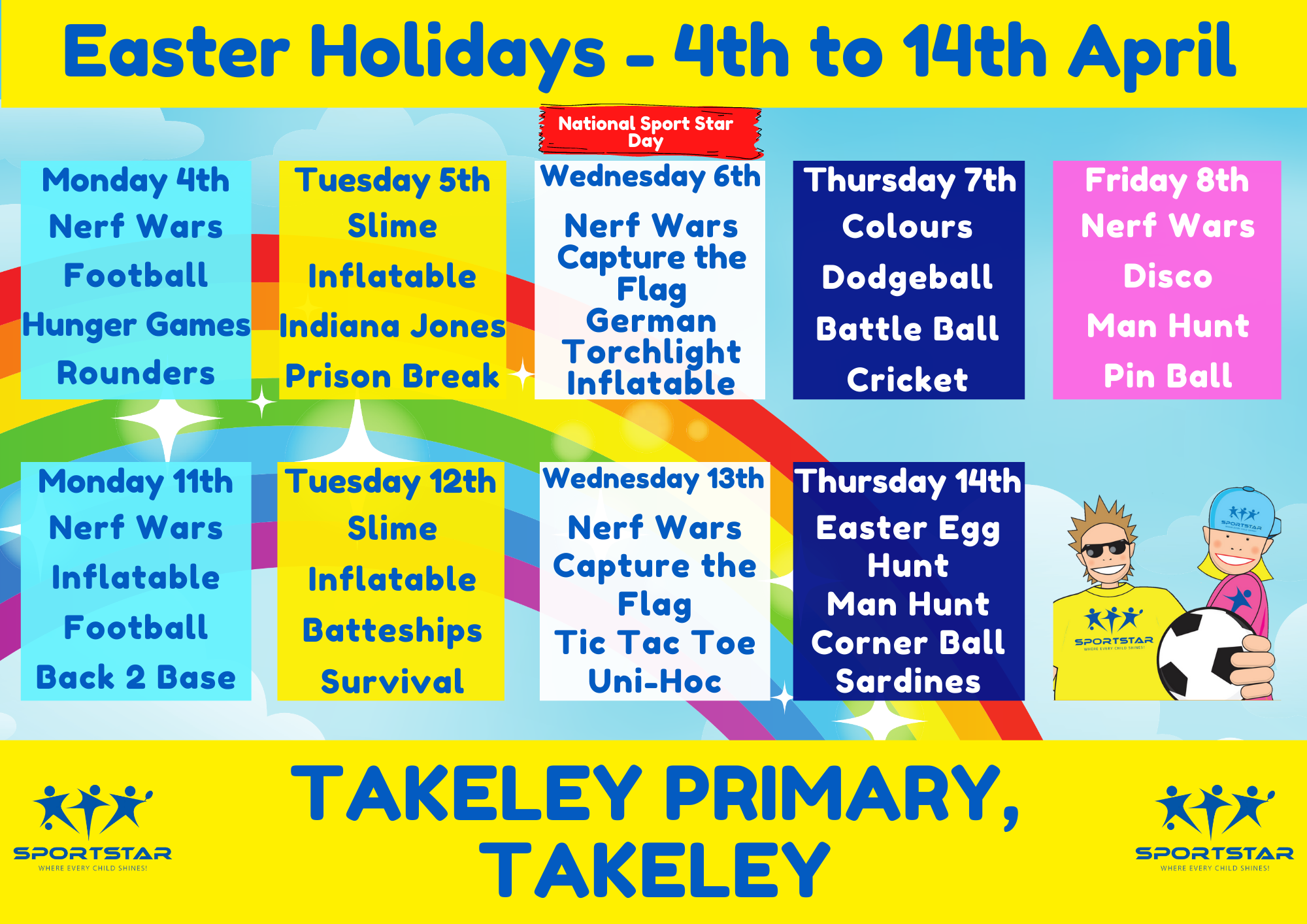 Sport Star In Takeley, Essex | Takeley Primary School